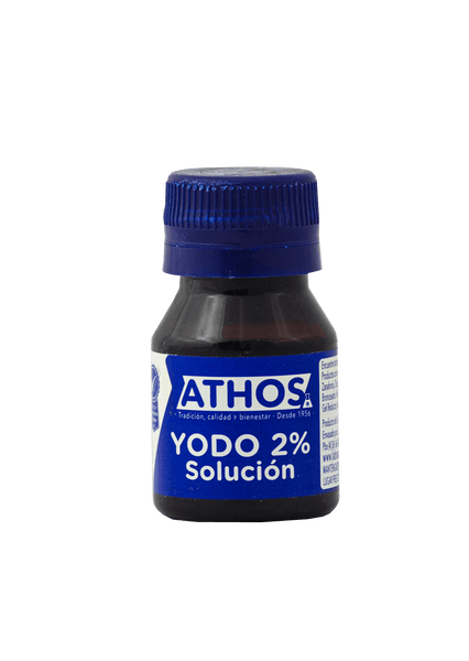 Tintura de Yodo al 2% | Laboratorios Athos